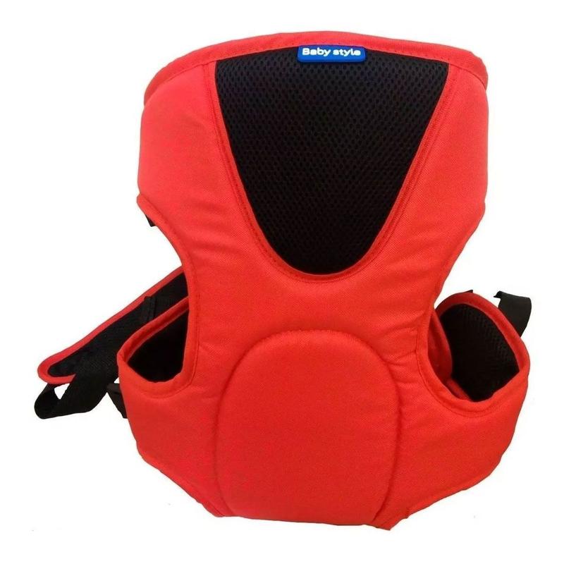 Canguru Bebê 3 Posições Ergonômico Baby Style Vermelho - Passeio do ...