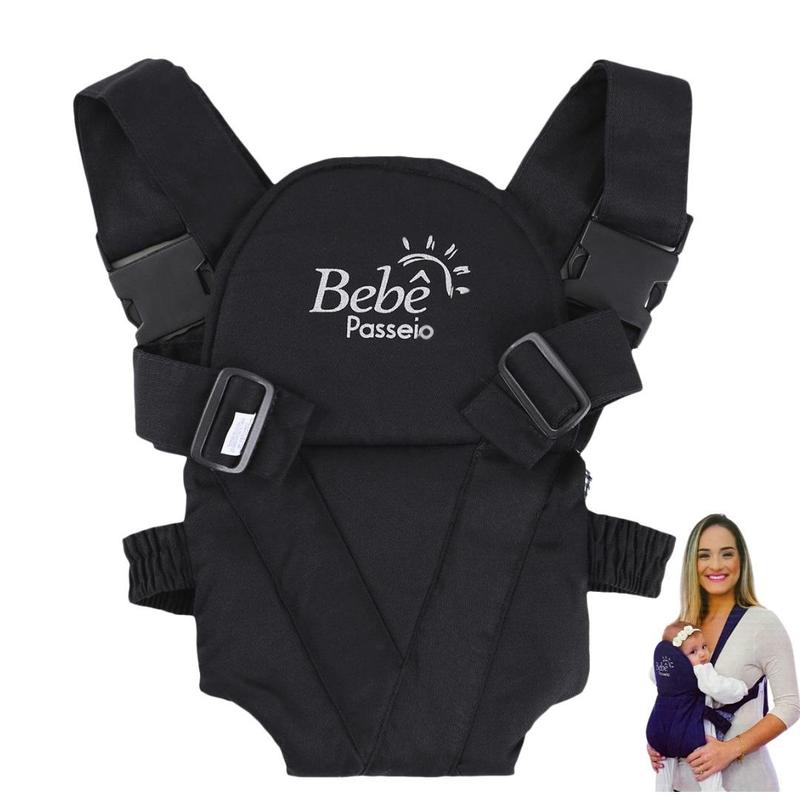 Canguru Carrega Bebê Ergonômico - Bebê Passeio Suporta Até 15Kg - Bebe ...