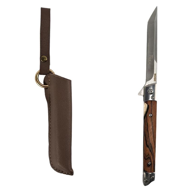 Canivete para Camping e Pesca Fazenda com Bainha de Couro - Tenda ...