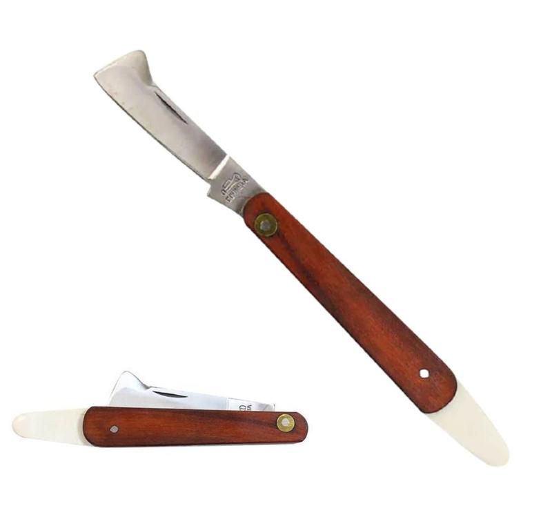 Canivete Profissional Para Poda Enxertia Cabo de Madeira - Corneta ...