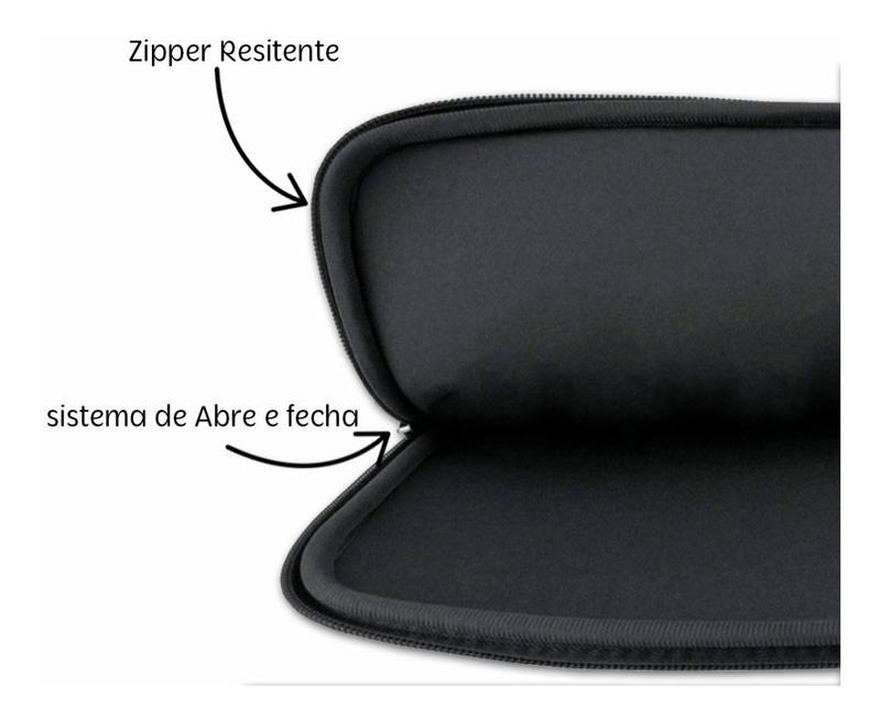 Capa Bag Para Notebook 15.6 Polegadas Bolso Externo Zíper - SHOPBR ...