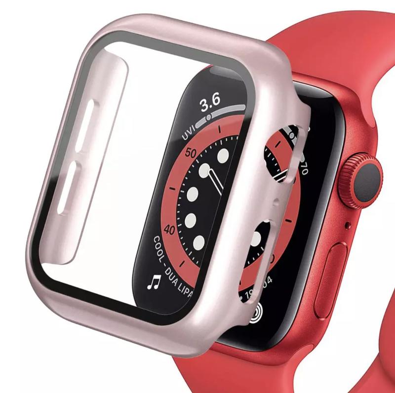 Capa Bumper Para Apple Watch Com Protetor Tela Vidro 42MM - Classic ...