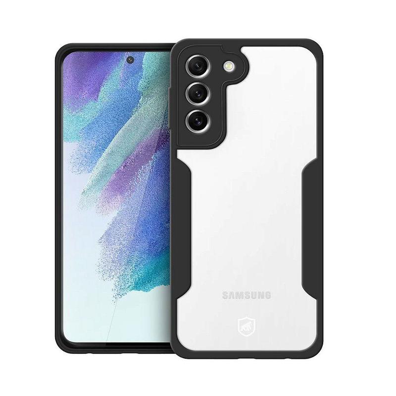 Capa Case Capinha 360 para Samsung Galaxy S21 FE - Preta - Frente e ...