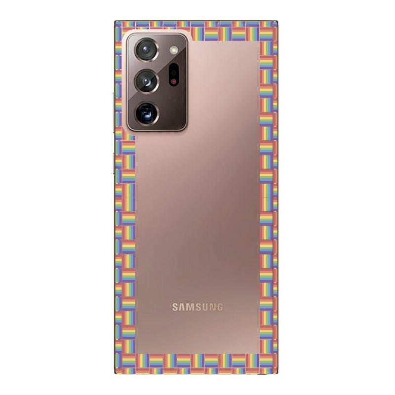 Capa Case Capinha Samsung Galaxy NOTE 20 ULTRA Arco Iris Moldura ...