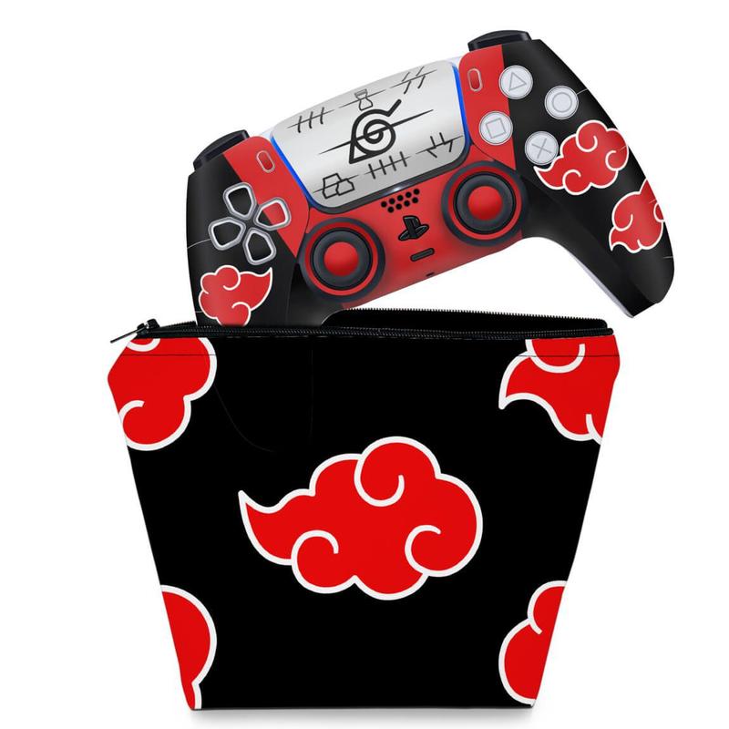 Capa Case e Skin Compatível PS5 Controle - Naruto Akatsuki - Pop Arte ...