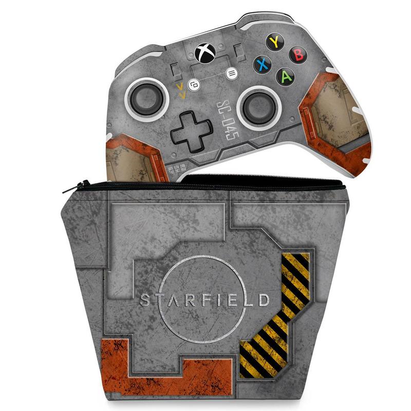 Capa Case e Skin Compatível Xbox One Slim X Controle - Starfield - Pop ...