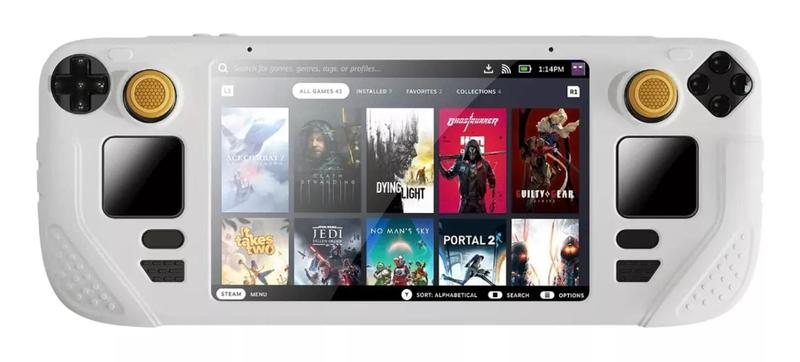 Capa Case Proteção Silicone 9 In 1 Grips Para Steam Deck - ForSteam ...