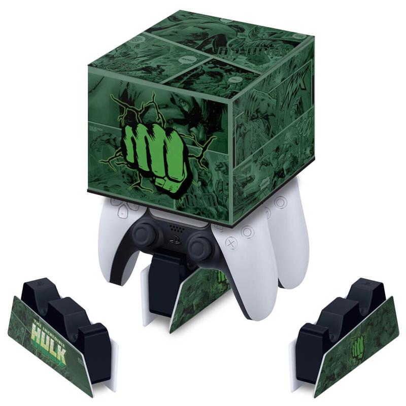 Capa compatível Base de Carregamento PS5 Controle - Hulk Comics - Pop ...