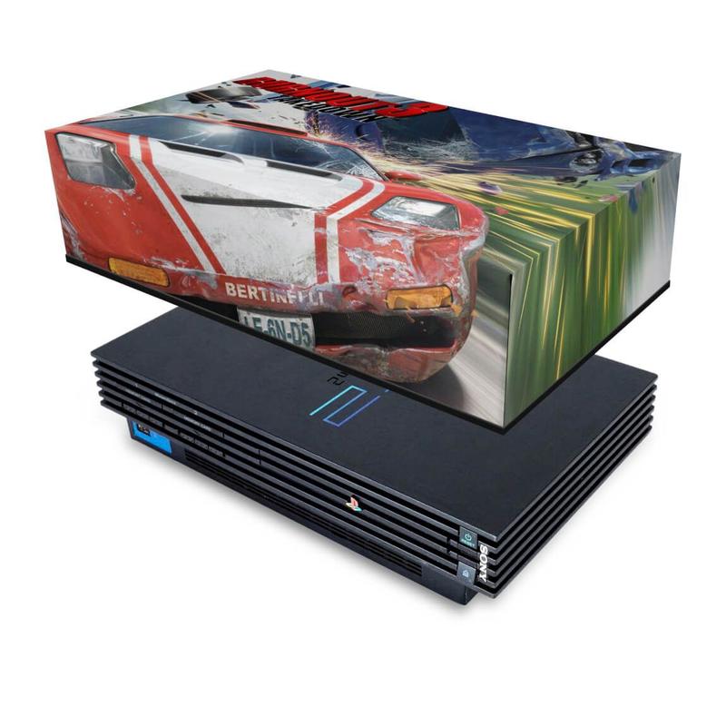 Capa Compatível PS2 Fat Anti Poeira - Burnout 3 - Pop Arte Skins ...