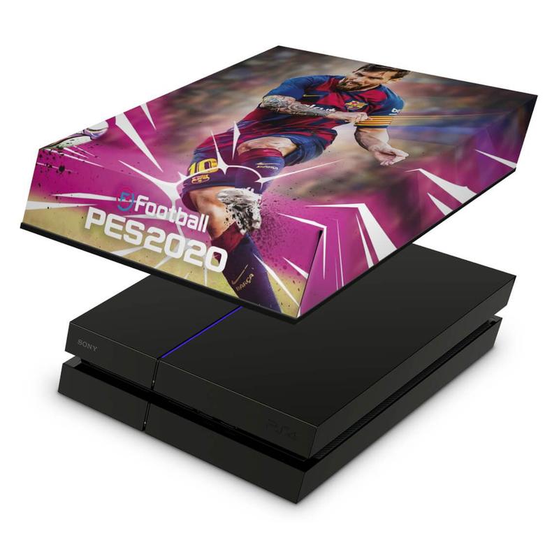 Capa Compatível PS4 Fat Anti Poeira - PES 2020 - Pop Arte Skins - PS4 ...