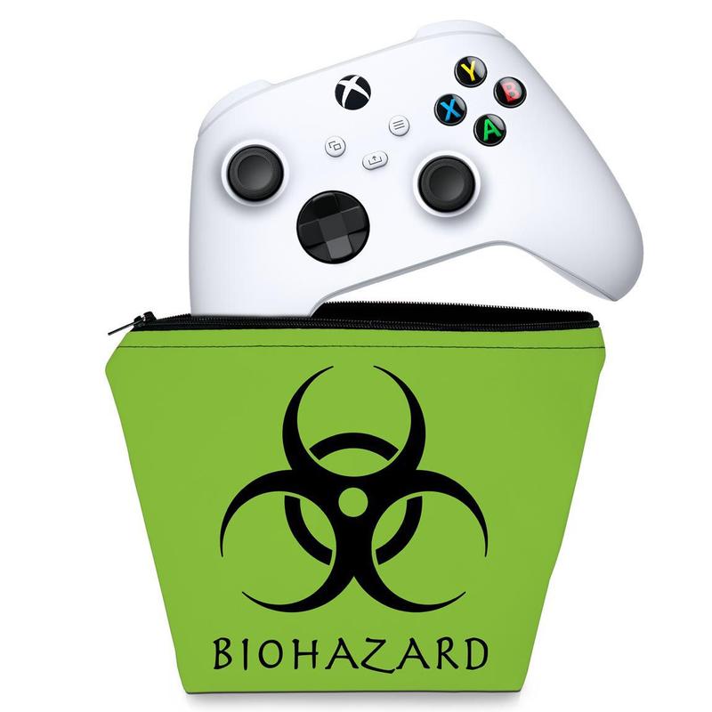 Capa Compatível Xbox Series S X Controle Case - Biohazard Radioativo ...
