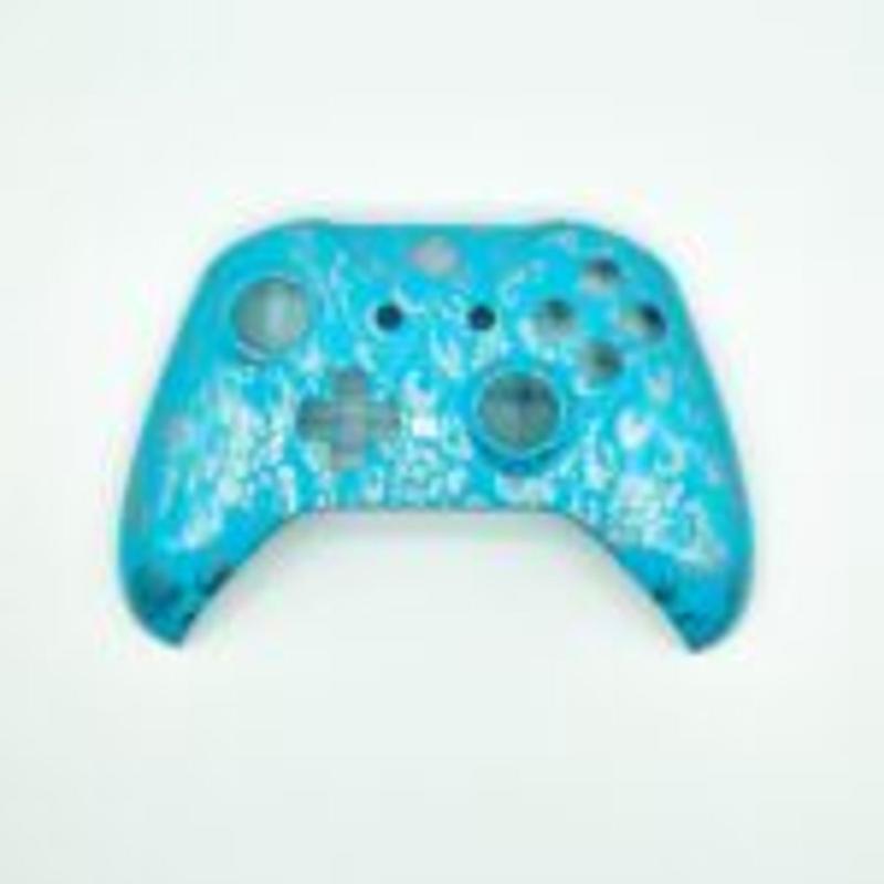 Capa Controle Xbox One Slim (Floral Cyan) - Stelf Controles ...