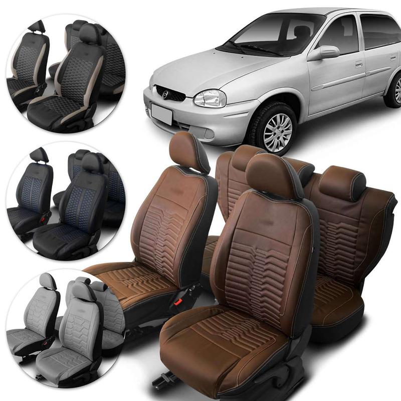 Capa de Banco Premium Corsa Hatch Wind 1994 a 2002 Modelos Tron Sport ...