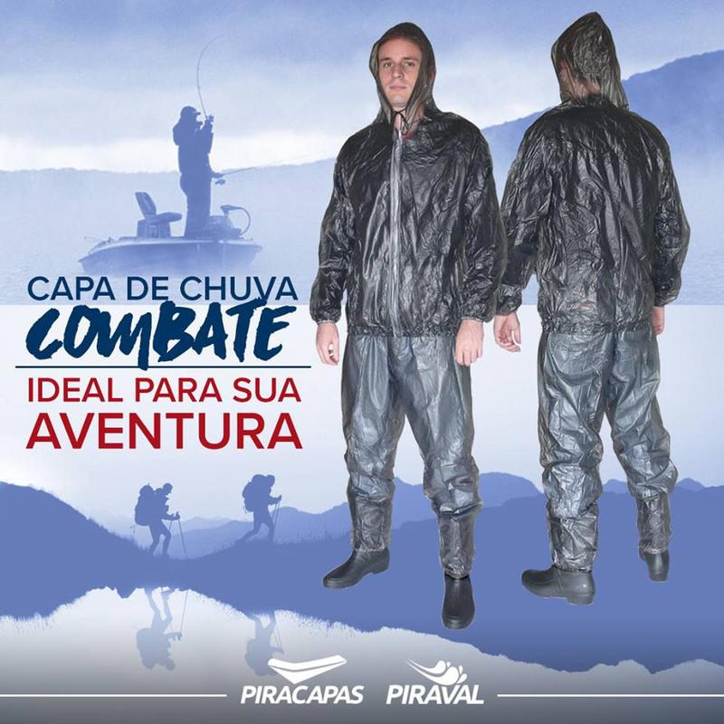 Capa de Chuva Combate ImpermeÃvel Tamanho M - Piraval - Capa de Chuva ...