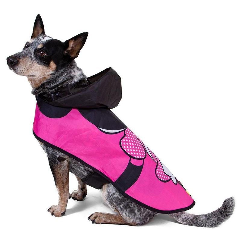 Capa de Chuva Disney Minnie Rosa - Tam. 04 - Fábrica Pet - Capa de Chuva para Pet - Magazine Luiza