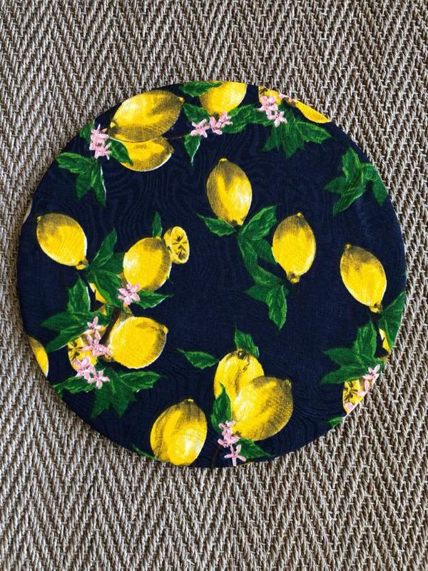 Capa de Sousplat para Base Mdf 3 mm e 35 cm Limão Siciliano. - Sack ...