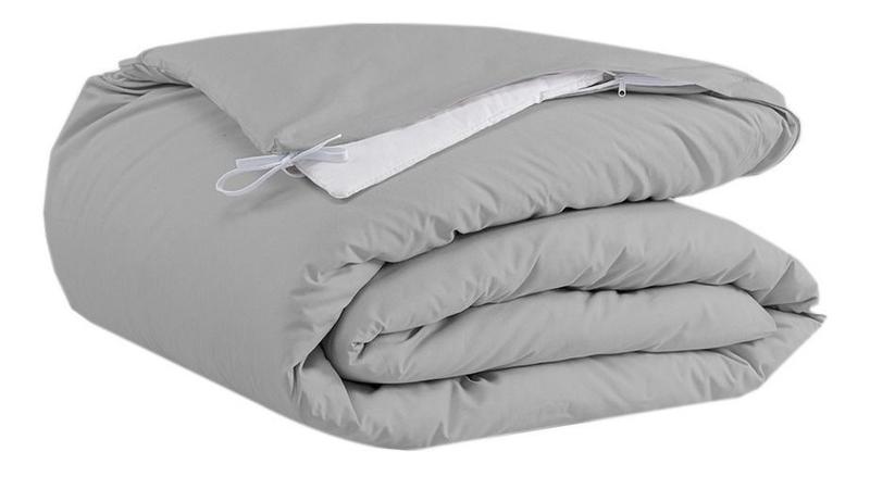 Capa Edredom Duvet Casal Algodão 400 Fios Percal 2,20x 2,40 - Kiara ...