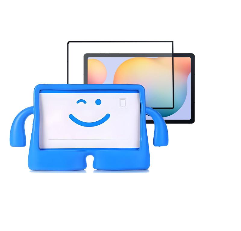 Capa infantil iGuy + Película compatível com tablet Galaxy Tab S6 T860 ...