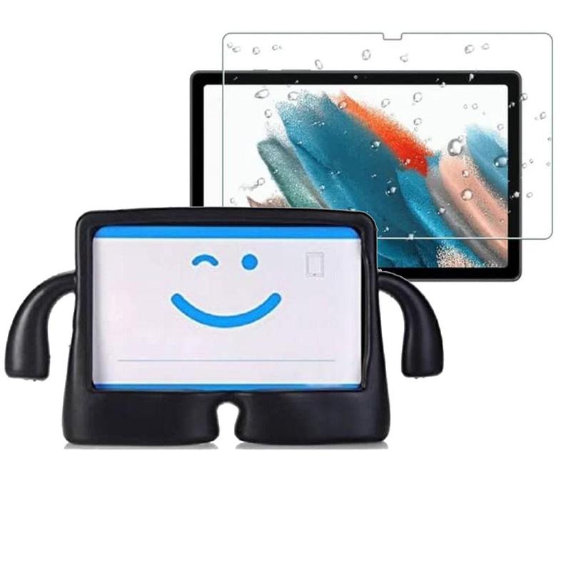 Capa Infantil Iguy + Película de cerâmica Para Tablet Galaxy Tab A8 ...