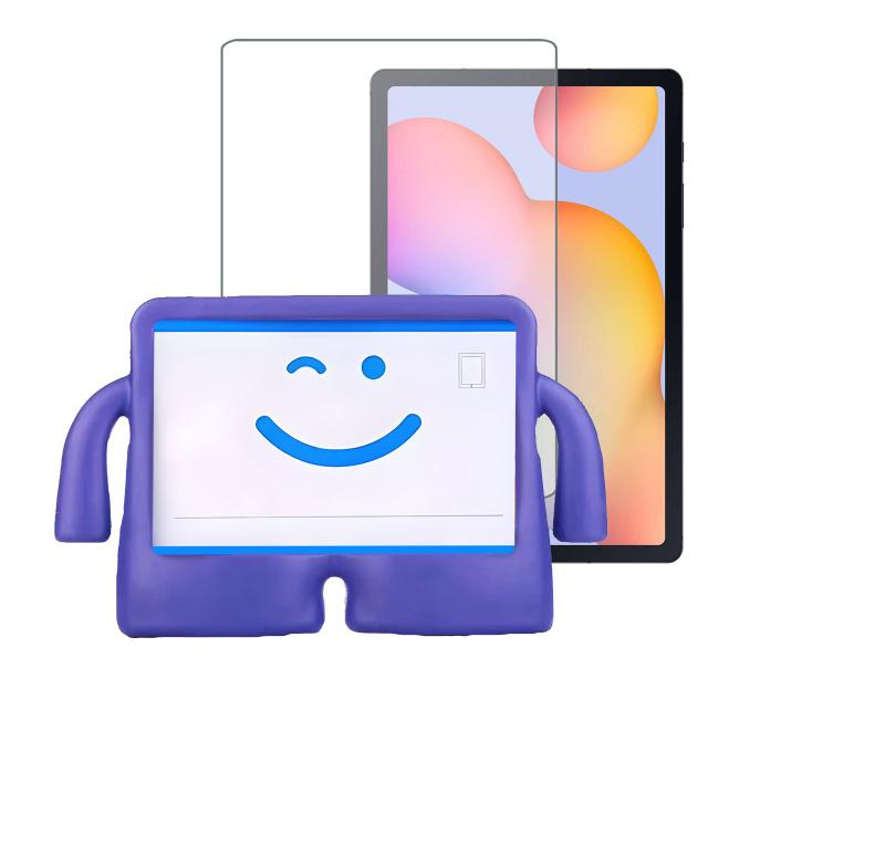 Capa Infantil Iguy + Película Para Galaxy Tab S6 Lite P615 tela 10.4 ...