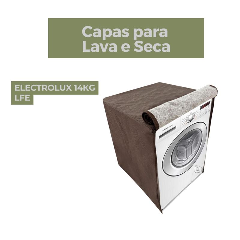 Capa lava e seca electrolux 14kg lfe impermeável flex - Capas FLEX ...