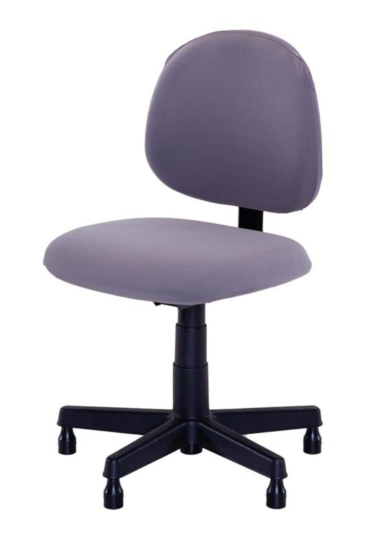 Capa para cadeira de escritório giratória Cor Cinza - Oda_Confecçoes ...