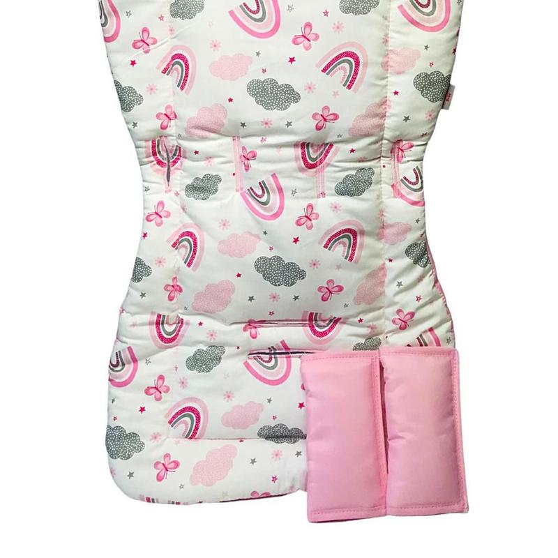 Capa para carrinho - arco - íris - alan pierre baby - Protetor / Capa ...