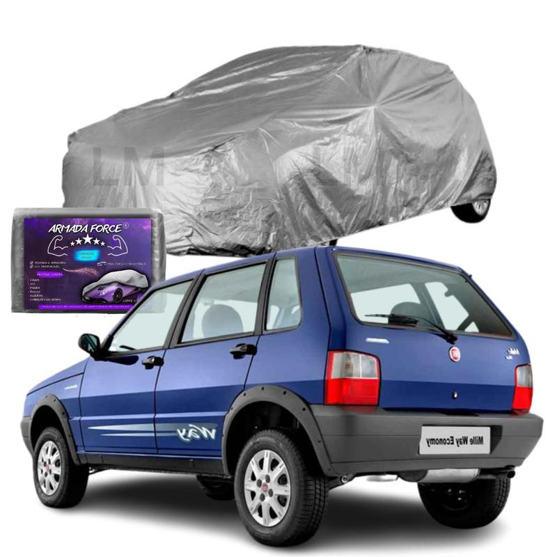 Capa Para Cobrir Carro Fiat Uno Forrada Impermeável Anti-Uv - Armada ...