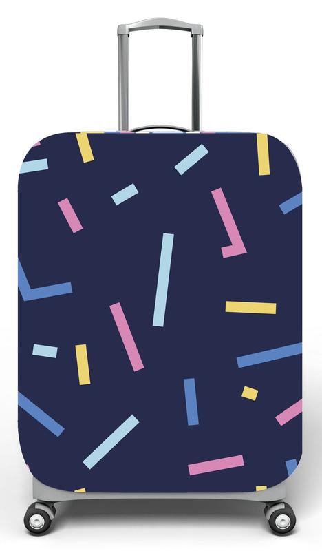Capa para mala de viagem G, medidas max C48x A75 x P29cm Sprinkles ...