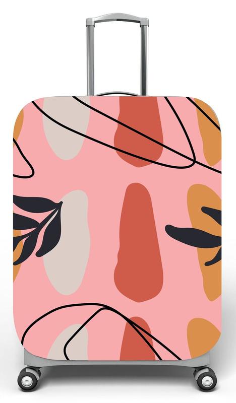 Capa para mala de viagem M, medidas max C40x A59 x P27cm Tons quentes ...