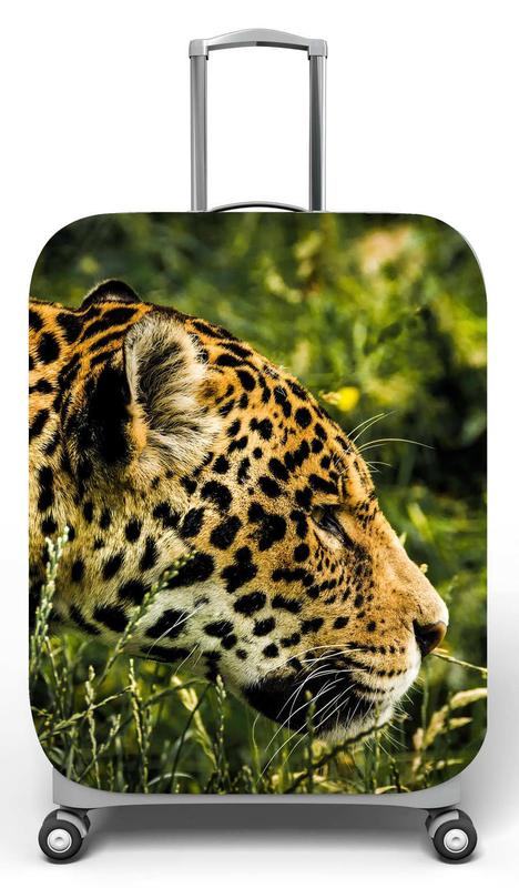 Capa para mala de viagem P Onboard, medidas max C35x A55 x P23cm Onça ...