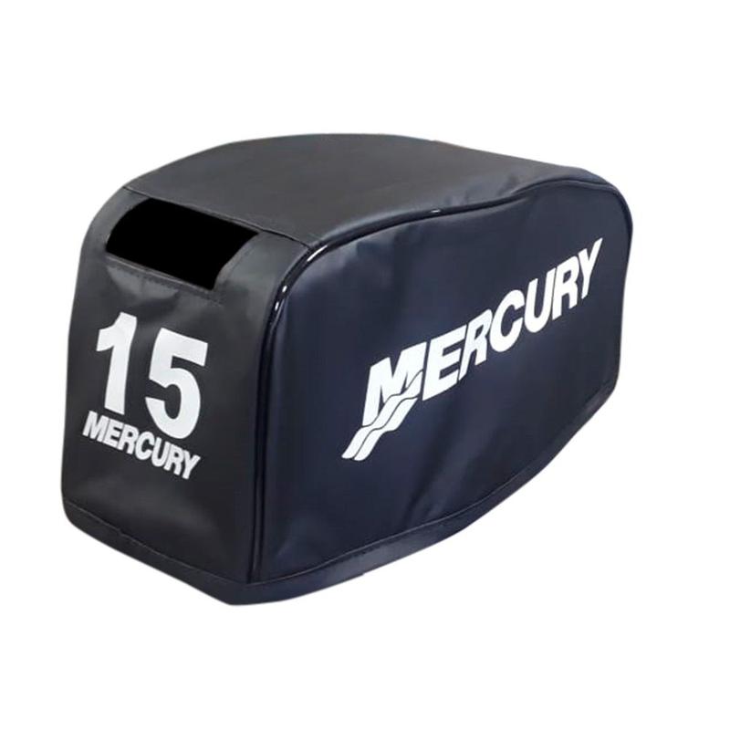 Capa para Motor de Popa Mercury 15HP - Cor Preta - Levantar Âncora ...