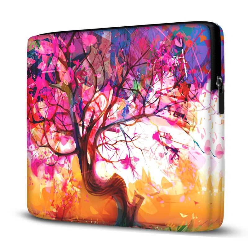 Capa para Notebook em Neoprene - CN - Primavera Abstrata - 15.6 Polegadas - Case Notebook ...