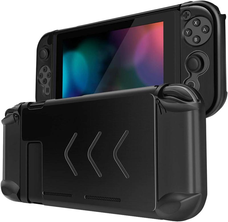 Capa Protetora Case de Alumínio Para Nintendo Switch e Joy-Con Preto ...