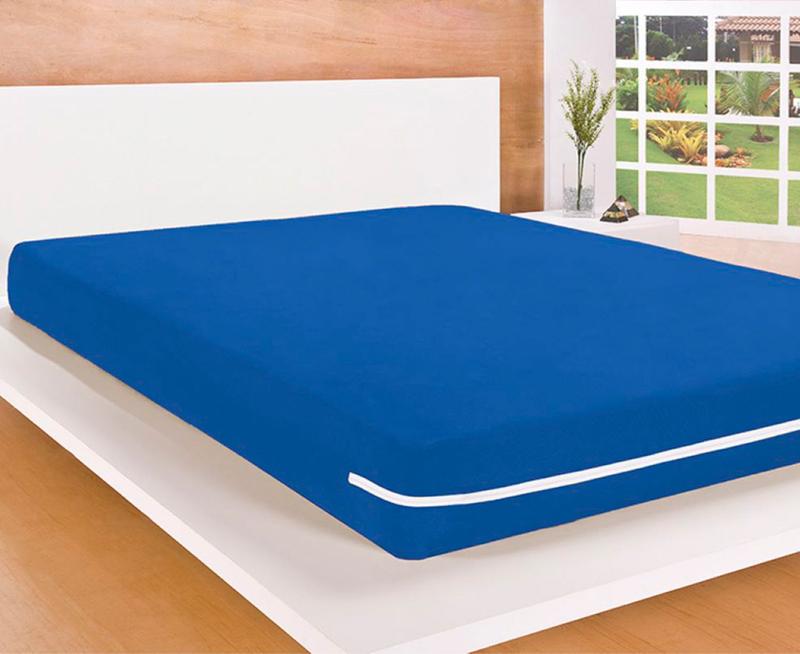 Capa Protetora De Colchão Queen Malha Com Zíper - Malucassim - Protetor ...