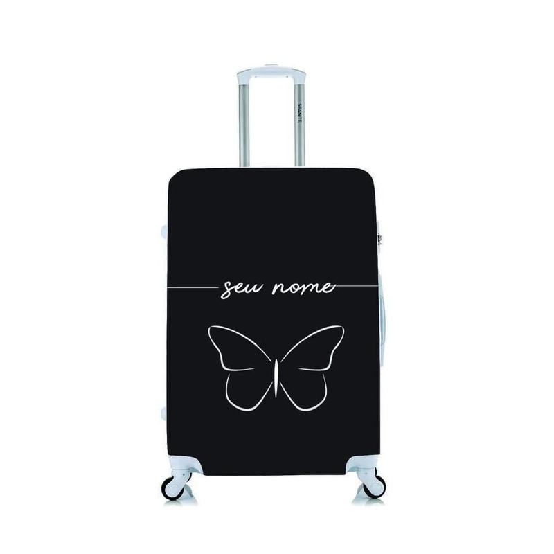 Capa Protetora Mala Viagem Personalizada Grande Borboleta - Criative ...