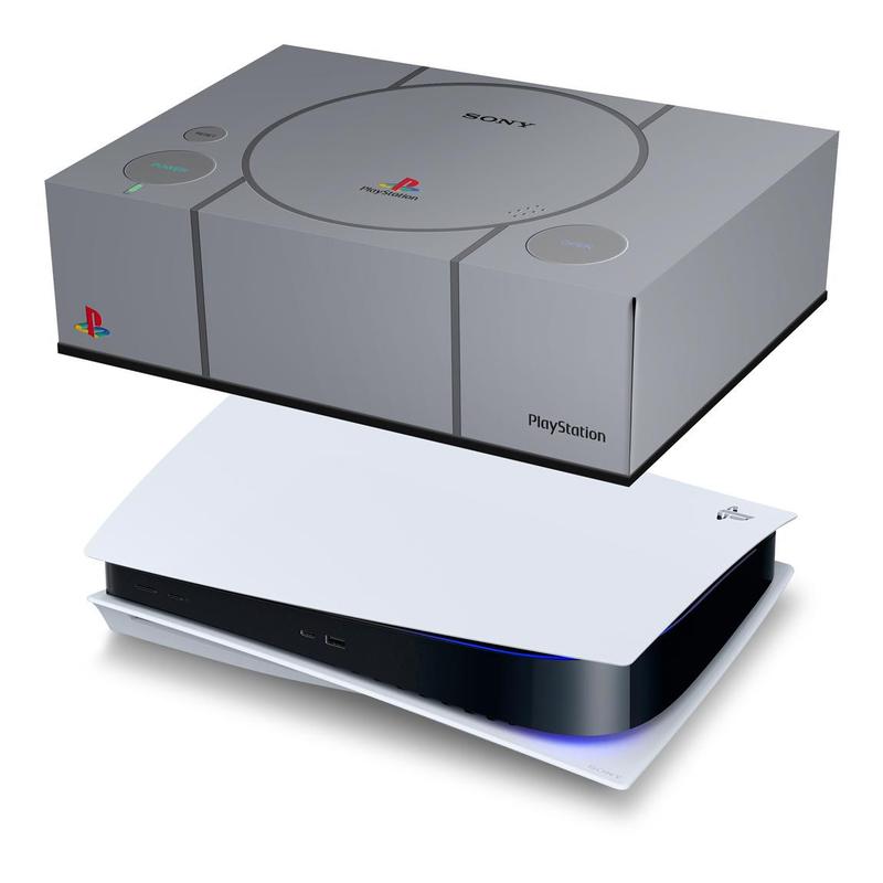 Capa PS5 Anti Poeira - Sony Playstation 1 - Pop Arte Skins - Capa para ...