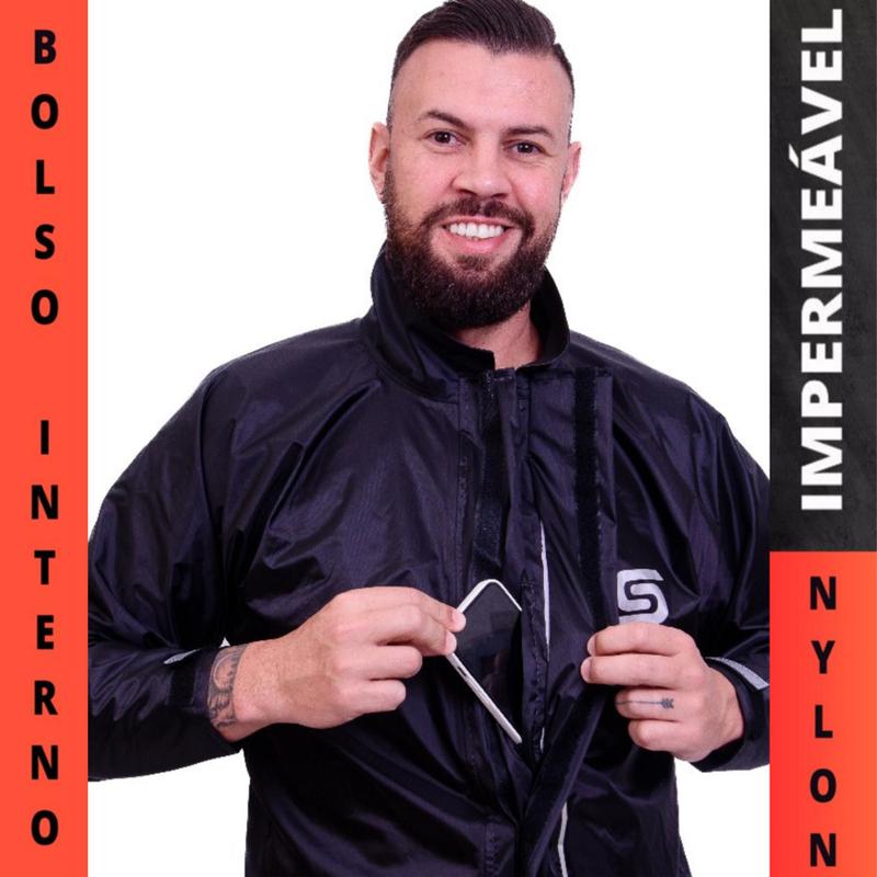 Capa Roupa De Chuva Nylon Star Capas Impermeável Para Motociclista ...