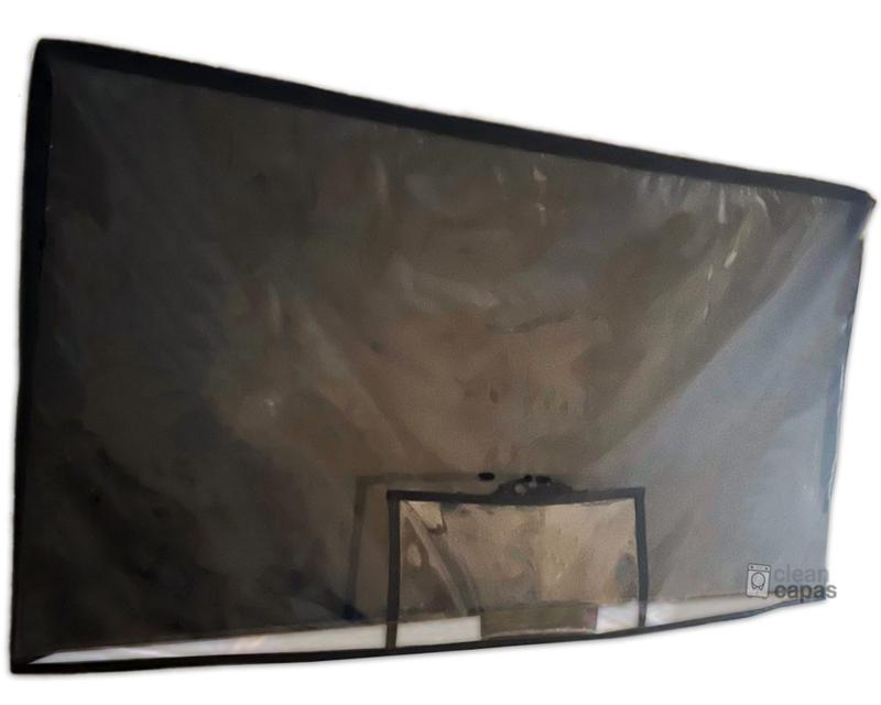 Capa Tv Led 60 Polegadas Pvc Cristal Transparente - Clean Capas - Capa ...