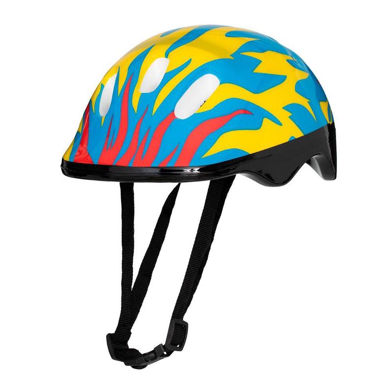 Capacete Azul Chamas Ajustável Acima 3 Anos Zippy Toys - Capacetes de ...