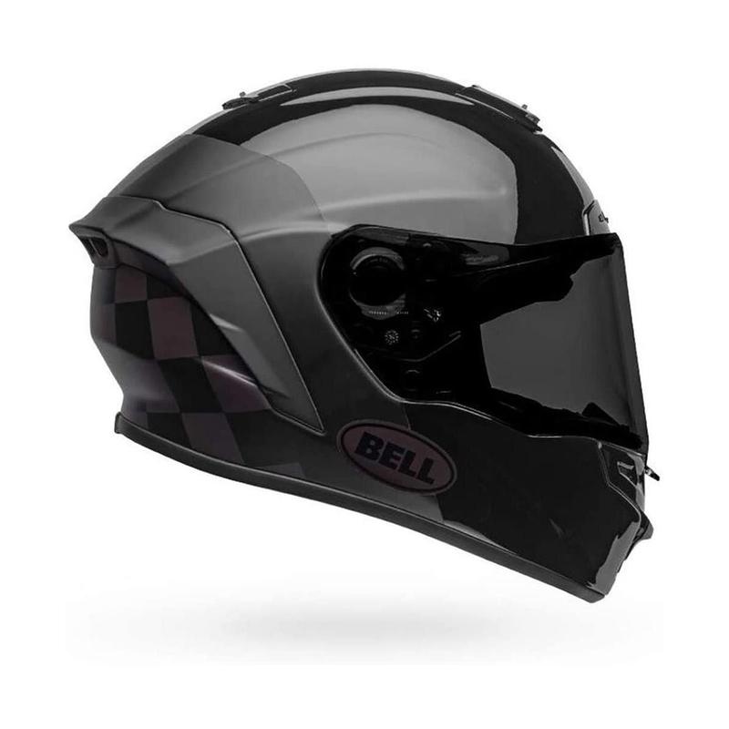 Capacete Bell Star DLX Mips Lux Checkers Preto Fosco - Capacete de Moto ...