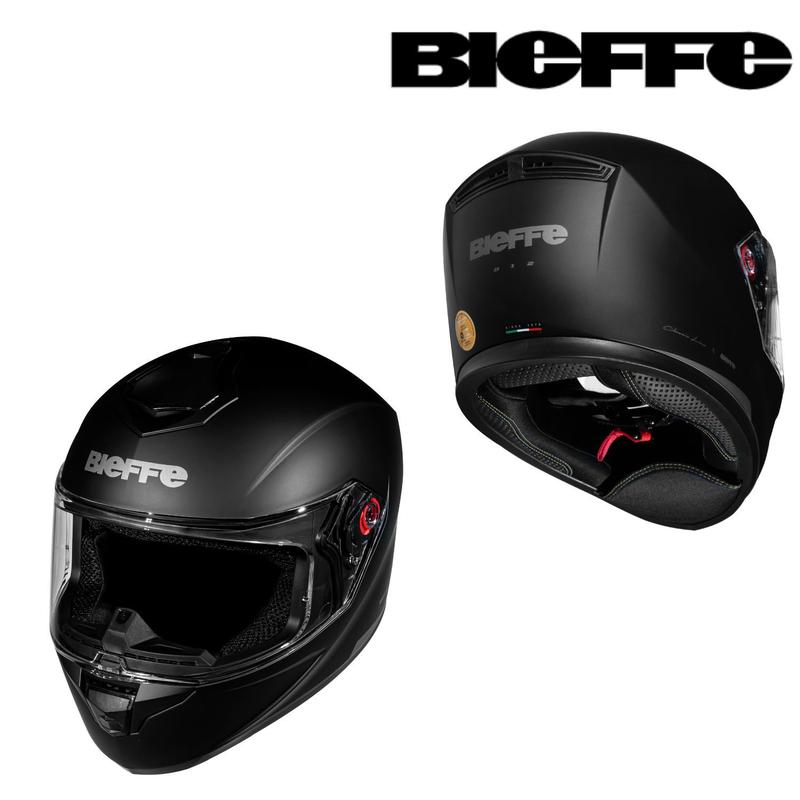 Capacete bieffe b-12 b12 classic preto fosco - BIEFFE - STARPLAST ...