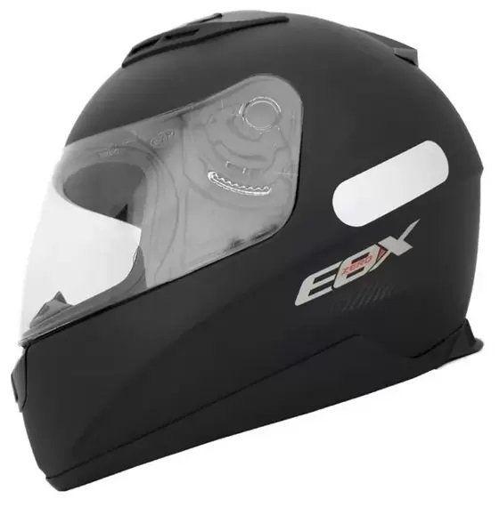 Capacete E0X Solid Preto Fosco - EBF - Capacete de Moto - Magazine Luiza