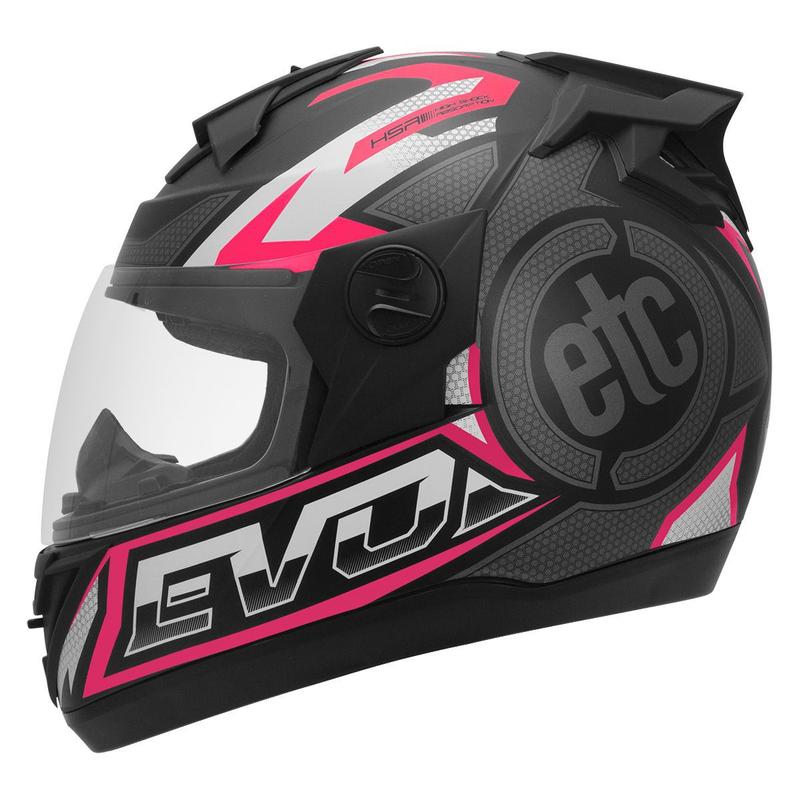 Capacete Etceter Carbon Evo Fosco Conforto e Segurança - Capacetes de ...