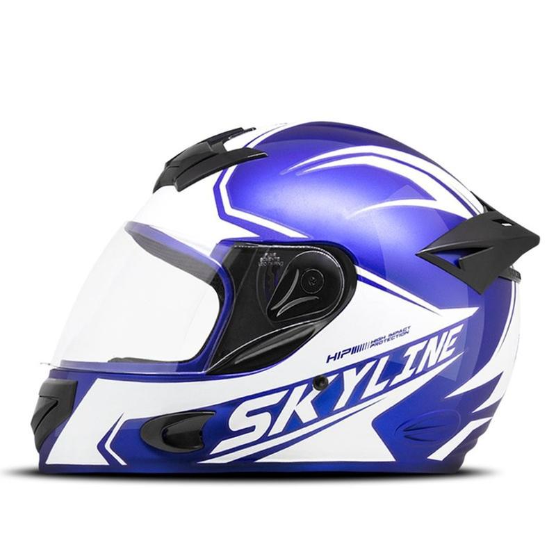 Capacete Fechado Mixs Mx2 Skyline Brilhante Moto - Capacetes de Moto ...