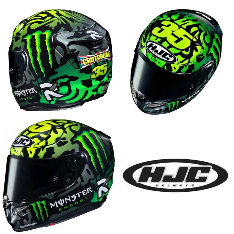 Capacete hjc rpha 11 monster crutchlow special edition - HJC HELMETS ...