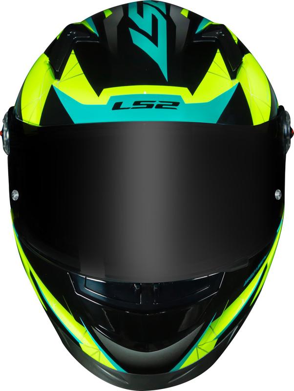 Capacete LS2 FF358 Draze - Preto/Amarelo Fluor - Capacete de Moto - Magazine Luiza