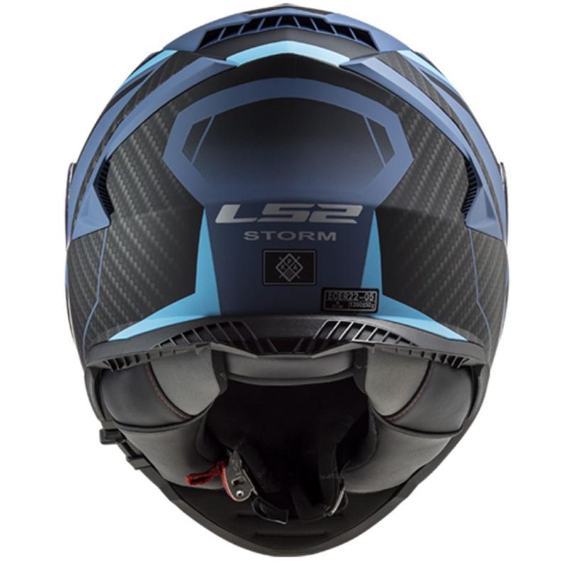 Capacete LS2 FF800 Storm Racer Preto/Azul - Capacete de Moto - Magazine ...