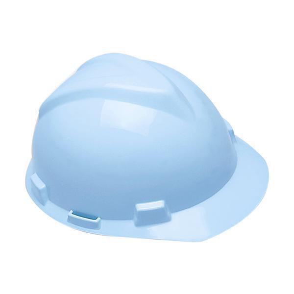 Capacete Msa Aba Frontal V-Gard Suspensão Jugular Azul Claro - Capacete ...