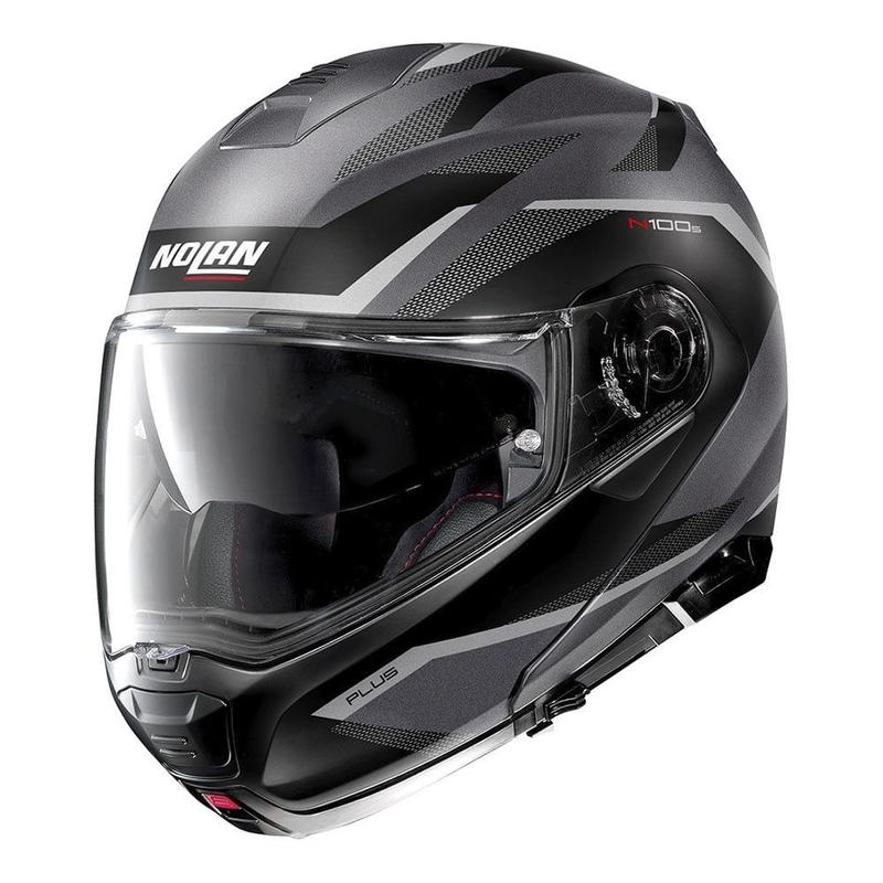 Capacete Nolan N100-5 Plus Overland Grey Matt Black - Capacetes de Moto ...